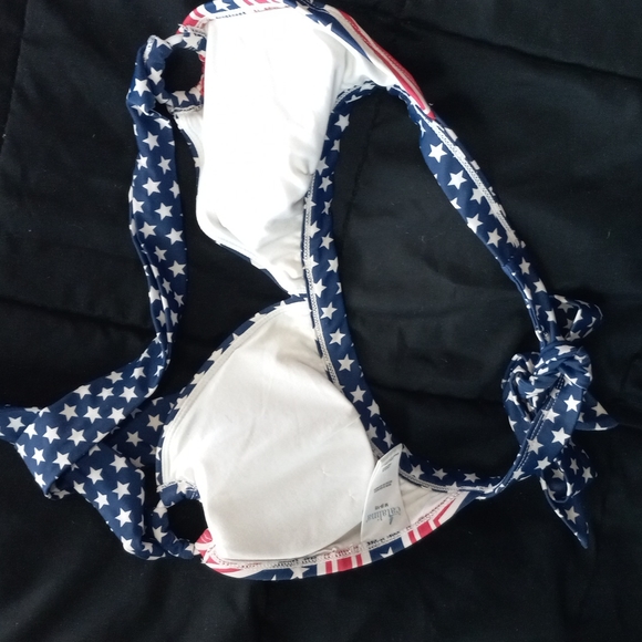 Catalina Swim Catalina Redwhiteblue Bikini Top Sz 8 Poshmark